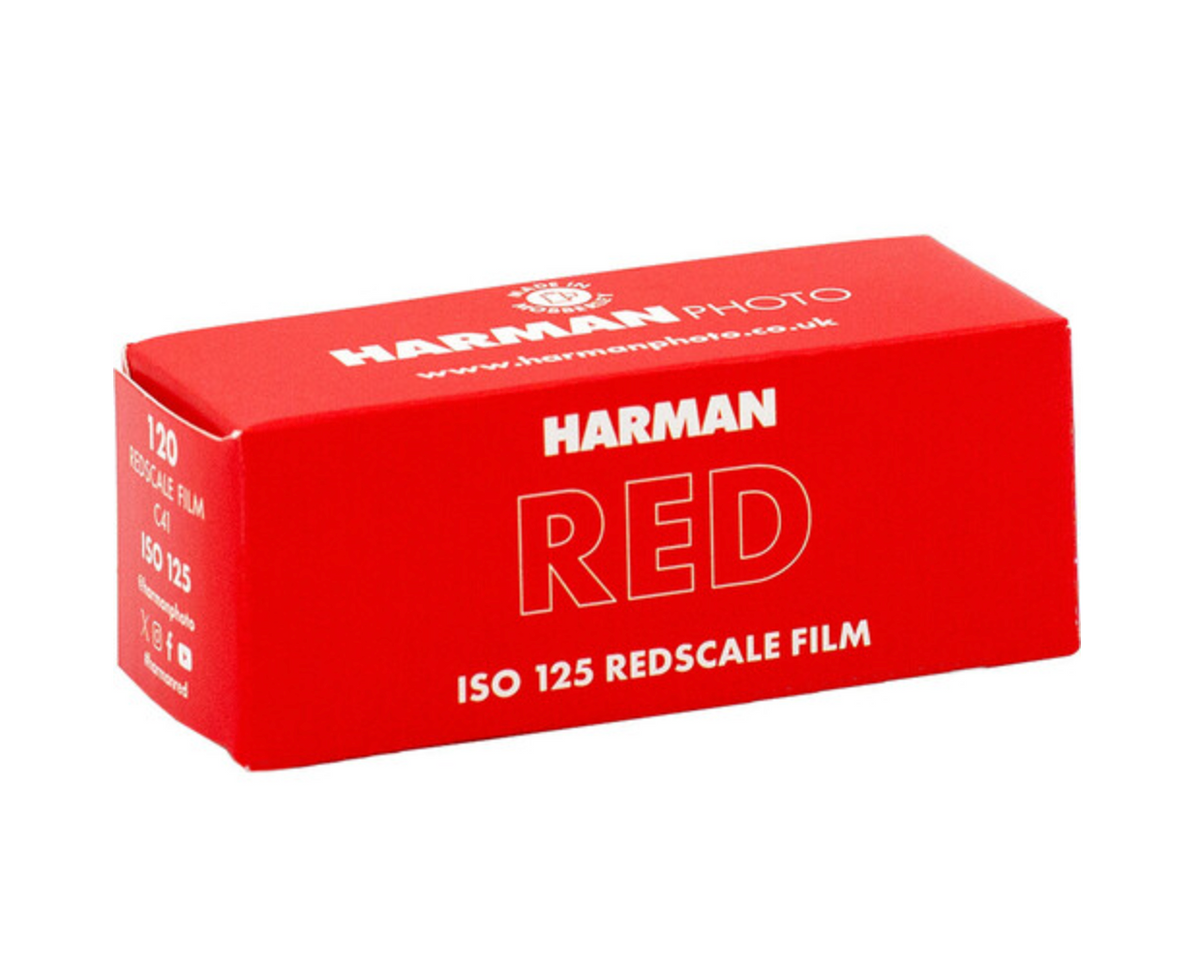 HARMAN technology Red 125 Redscale Color Negative Film (120 Roll Film ...