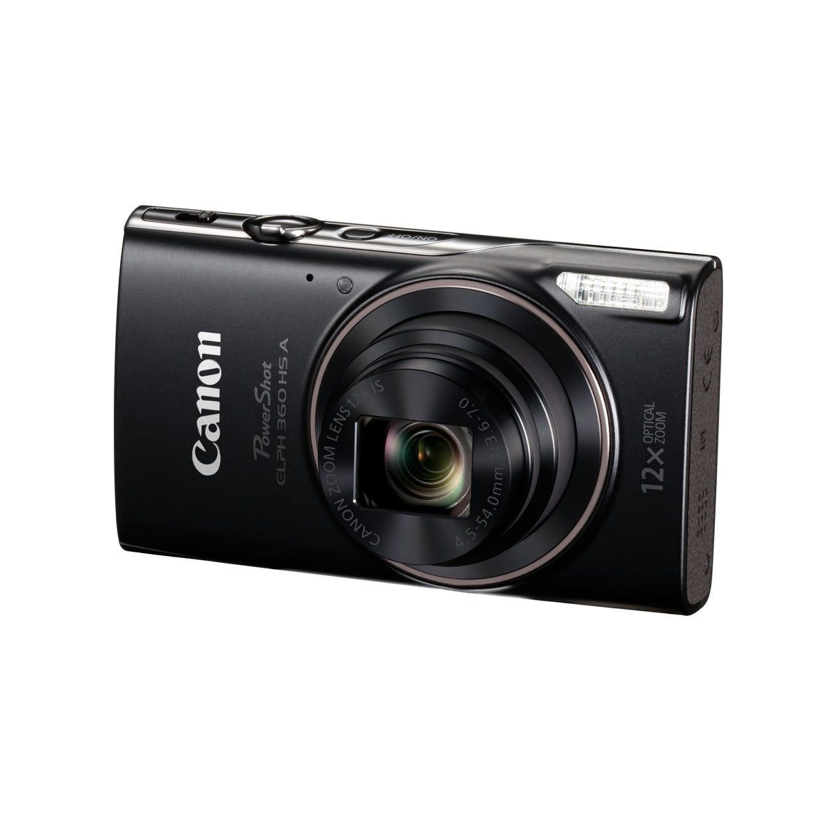 Canon PowerShot ELPH 360 HS A Digital Camera (Black) – Nelson Photo & Video