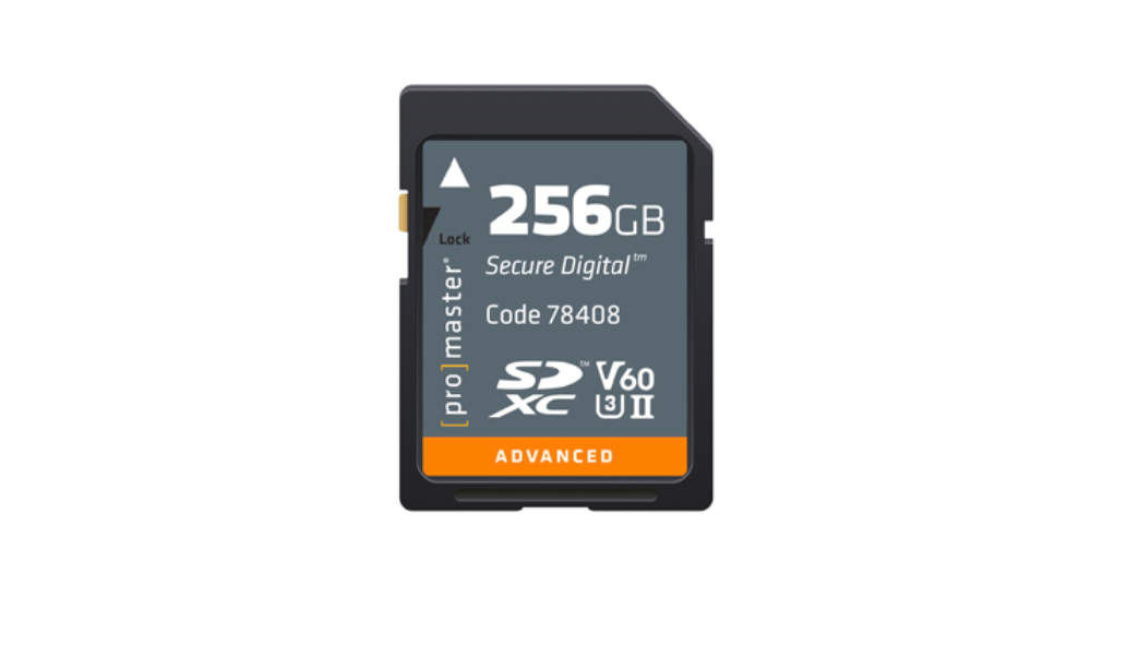 Promaster SDXC 256GB Advanced UHS-II V60 – Nelson Photo & Video